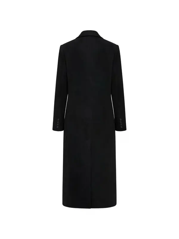 REFORMATION Lucas Double-breasted Coat - Black