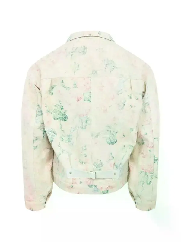 Junya Watanabe Floral Print Embroidered Jacket