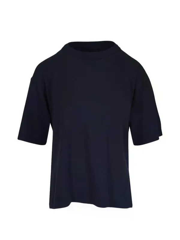 Lafayette 148 New York Crew-neck T-shirt - Blue