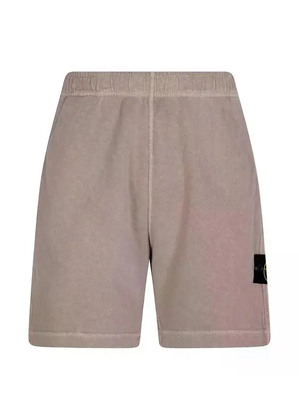 Stone Island Elastic-waistband Track Shorts - Neutrals