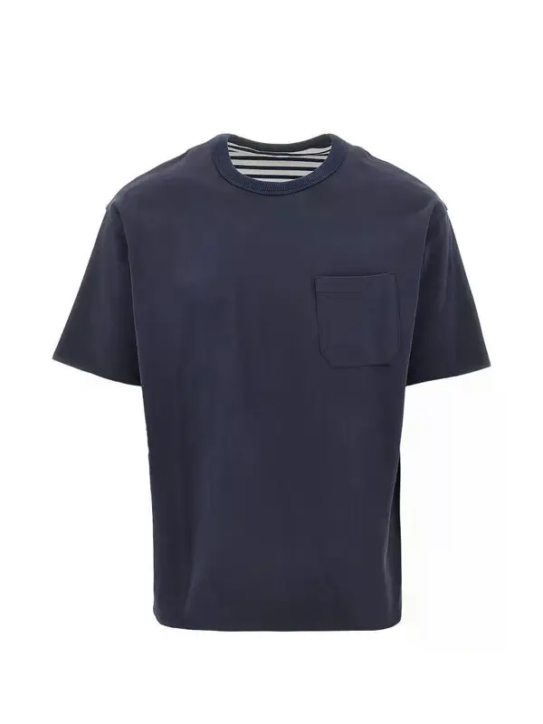 ROY ROGER'S Chest-pocket T-shirt - Blue