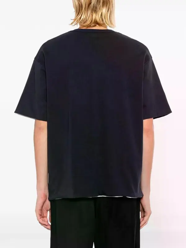 ROY ROGER'S X Engineered Garments Reversible Striped T-shirt