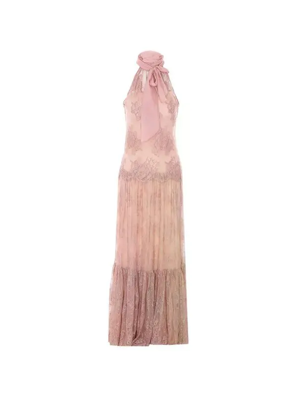 ANIYE BY Noa Lace Maxi Dress - Pink