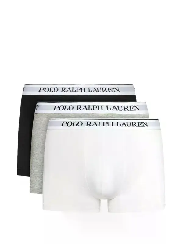 Polo Ralph Lauren Logo-waistband Boxers - White