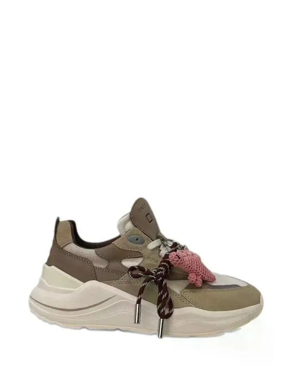 D.a.t.e. Fuga Lace-up Sneakers - Neutrals