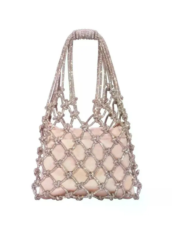 HIBOURAMA Carrie Knot-detail Shoulder Bag - Pink