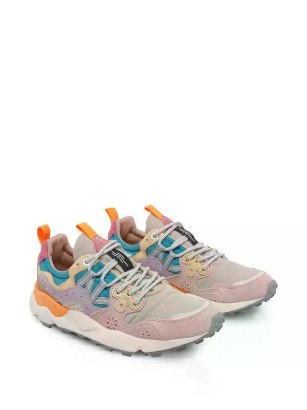 FLOWER MOUNTAIN Yamano 3 Suede Sneakers - Neutrals