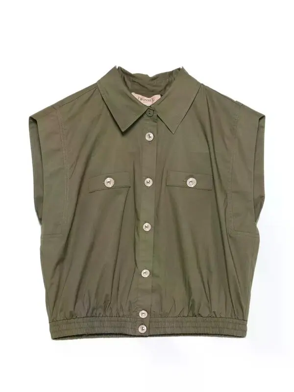 TWINSET Button-fastening Shirt - Green