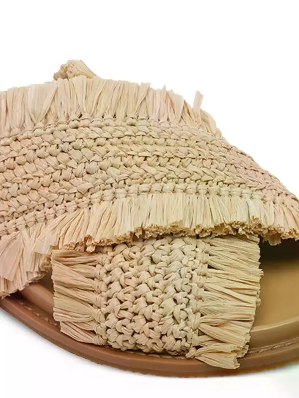 Michael Kors Peyton Raffia Sandals