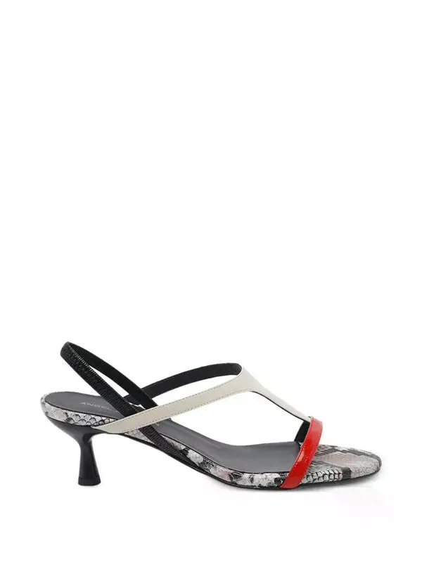 ANGEL ALARCON Round-toe Slingback Sandals