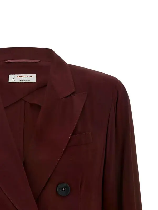 Alberto Biani Double-breasted Blazer - Red