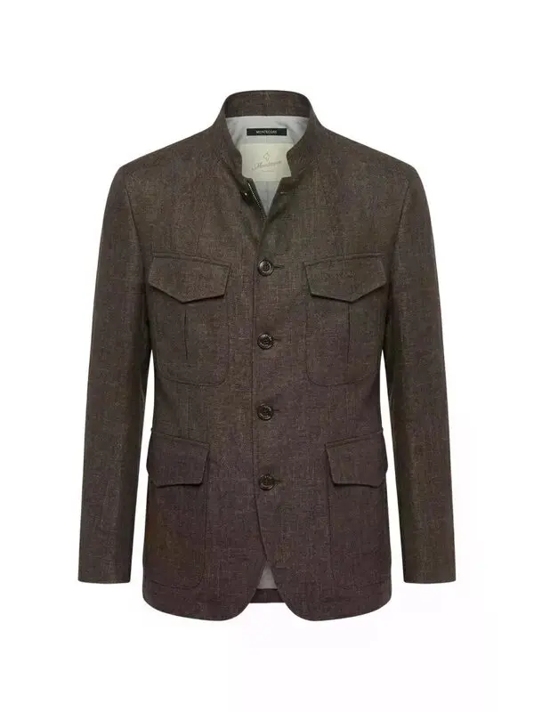 MONTECORE Multiple-pocket Jacket - Brown