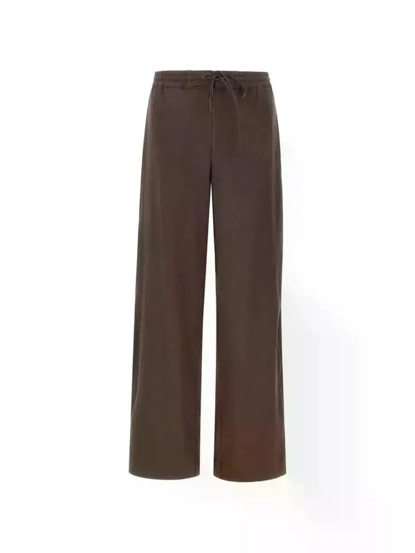 Vince Drawstring Trousers - Brown