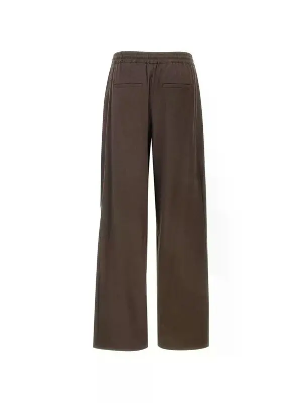 Vince Drawstring Trousers - Brown