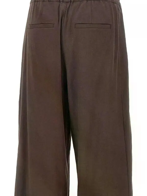 Vince Drawstring Trousers - Brown