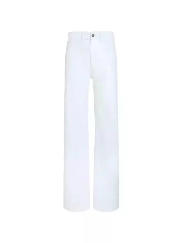 Khaite Wide-leg Denim Jeans - White