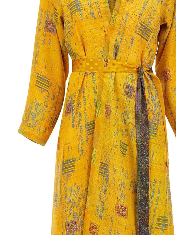 PICUS VIRIDIS Reversible Kimono Dress