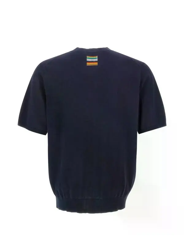 Paul Smith Short-sleeve Embroidered Sweater