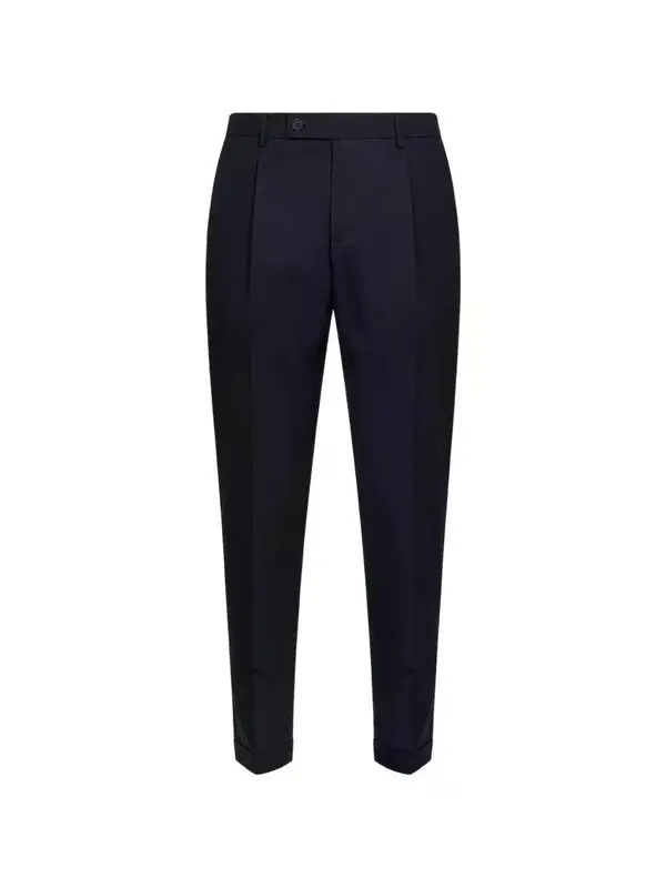 D4.0 Pleated Trousers - Blue