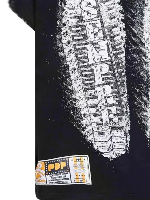 PDF Barti Sempre Liberi Graphic T-shirt - Black