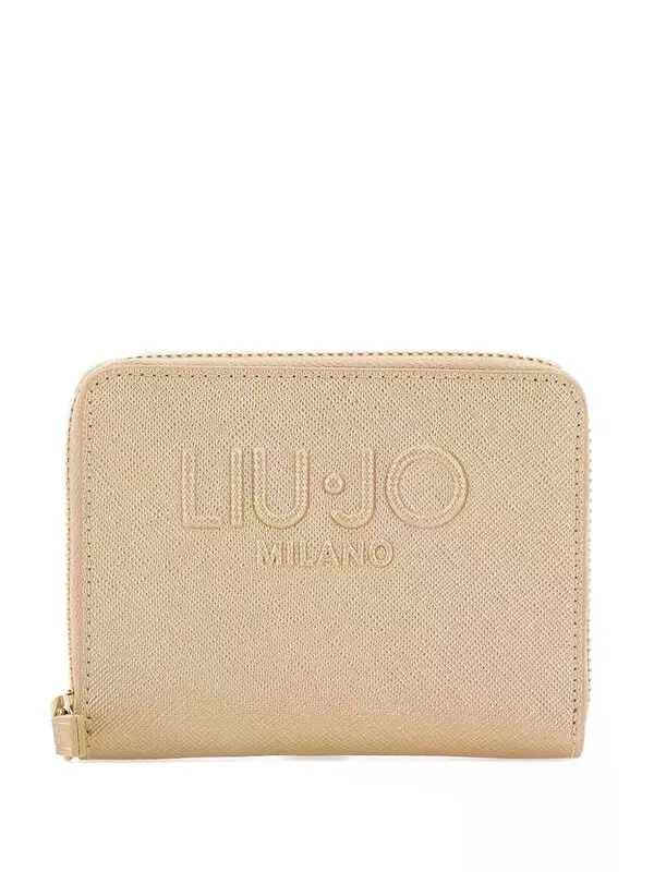 Liu Jo Embossed-logo Wallet - Neutrals