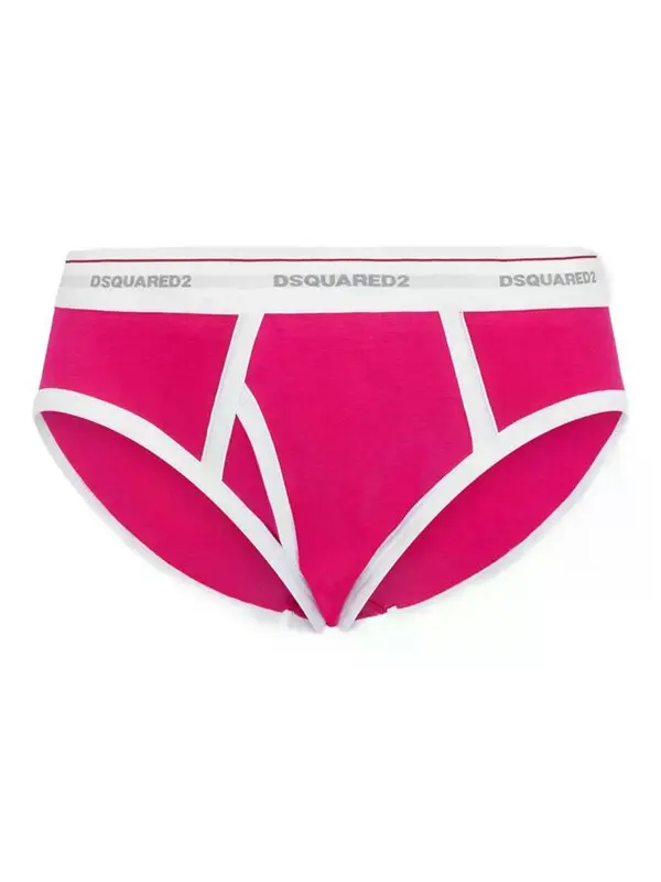 Dsquared2 Colour-block Brief - Pink