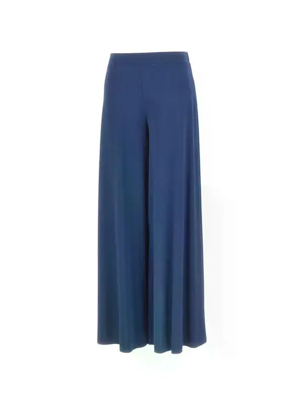 KAOS Wide-leg Trousers - Blue