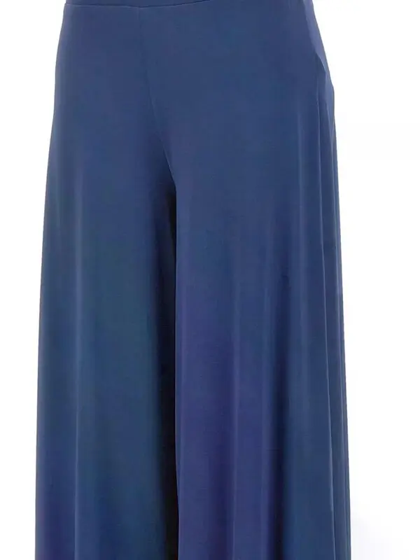 KAOS Wide-leg Trousers - Blue