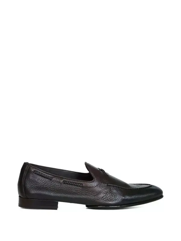 DOUCAL'S Leather Loafers - Brown