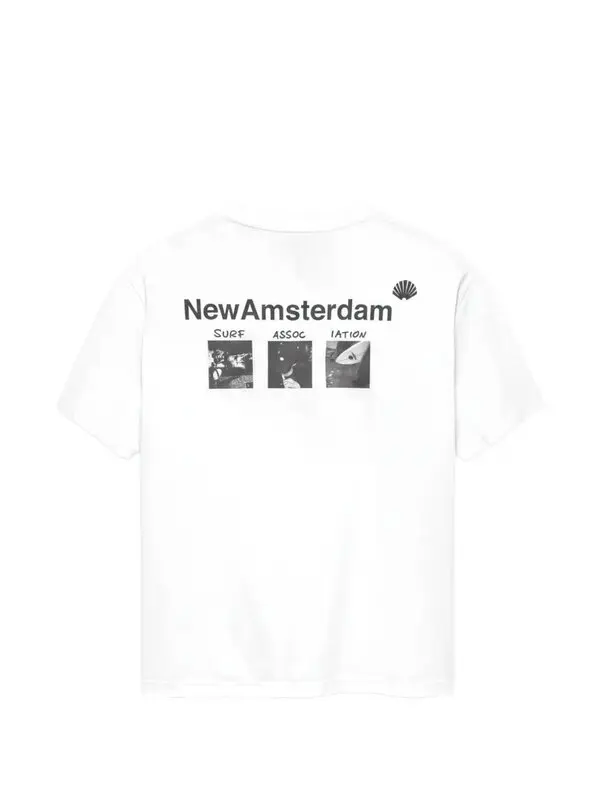 NEW AMSTERDAM SURF ASSOCIATION Photo-print T-shirt