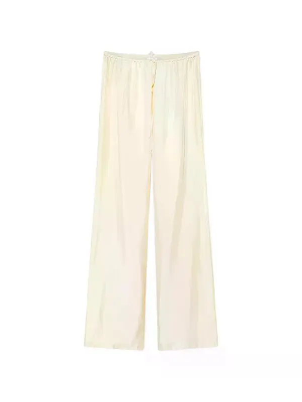FORTE_FORTE Drawstring Trousers - Neutrals