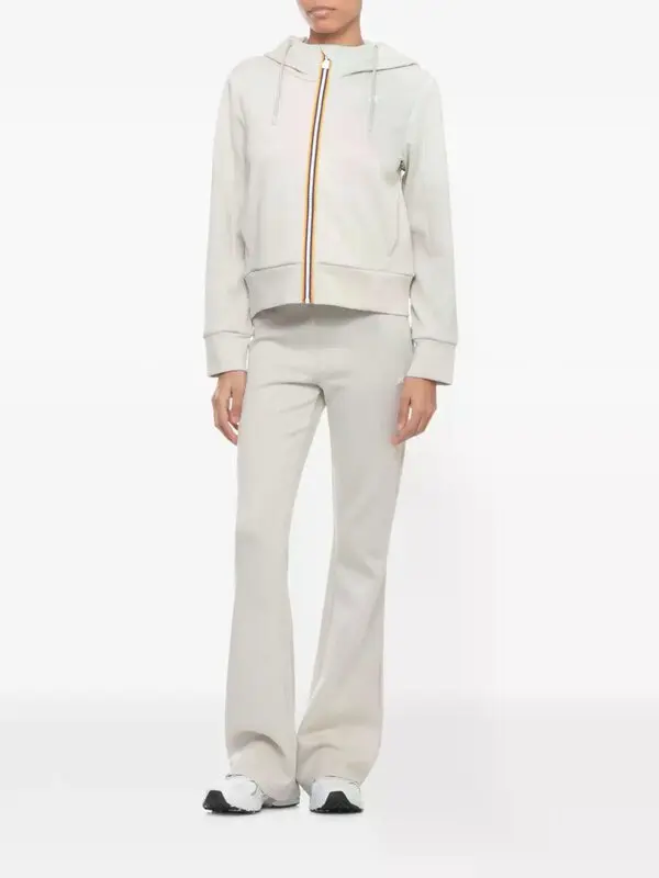 K-WAY Flared Trousers - Neutrals