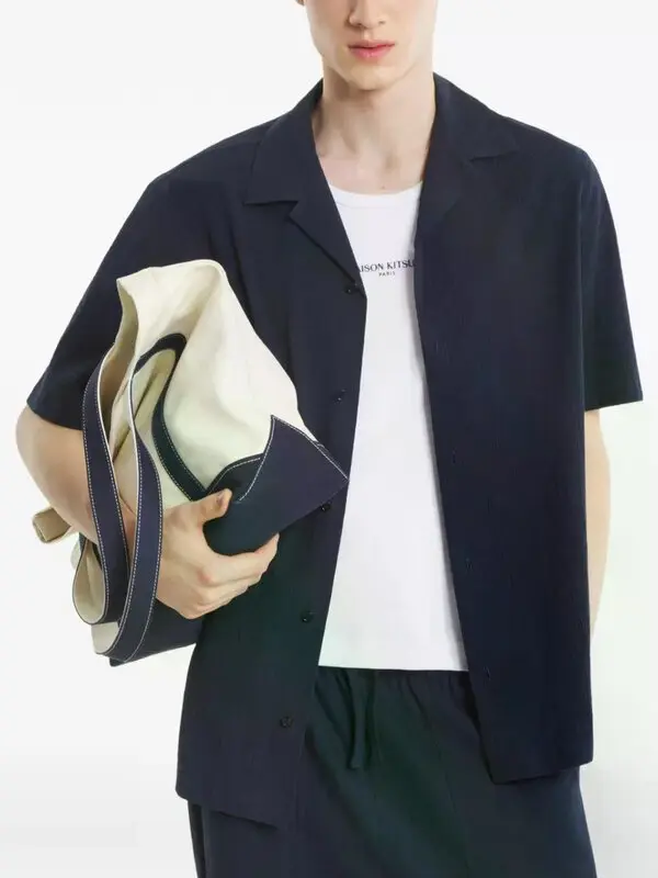 Maison Kitsuné Short-sleeve Button Shirt