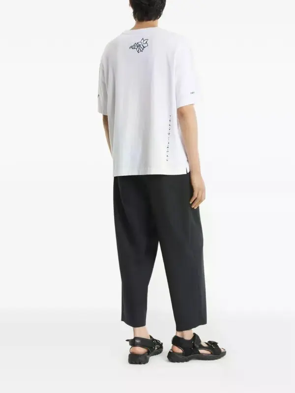 Maison Kitsuné Art Nouveau Graphic-print T-shirt