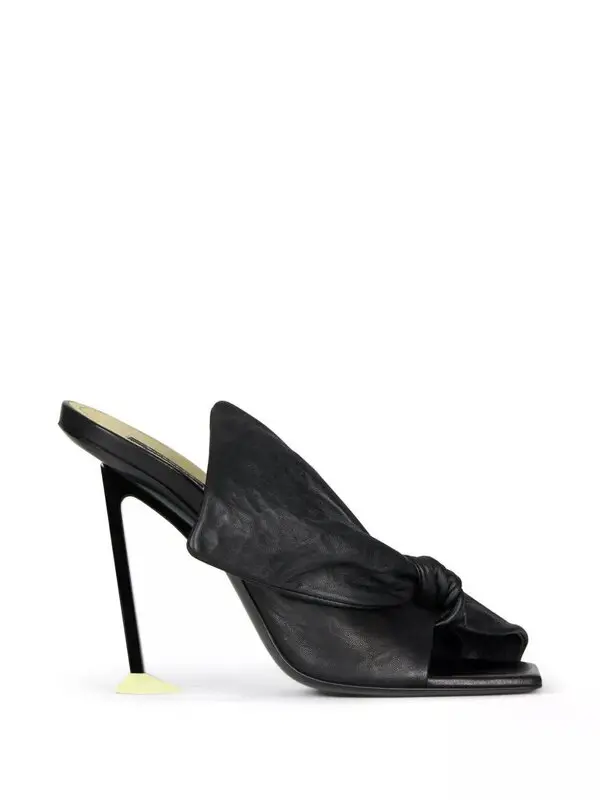 Givenchy Bow Detail Sandals - Black