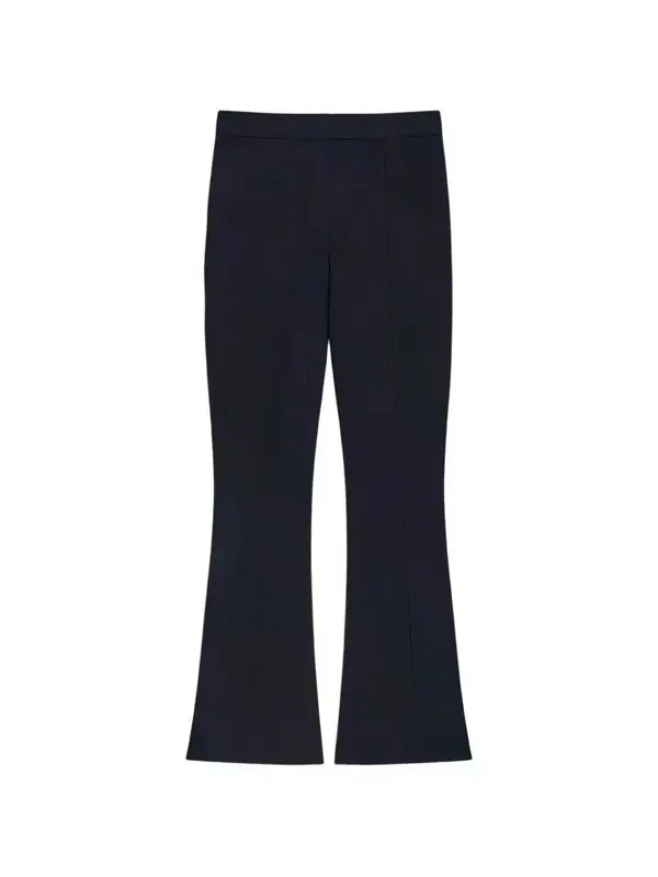 Theory Seamed Kick Trousers - Blue