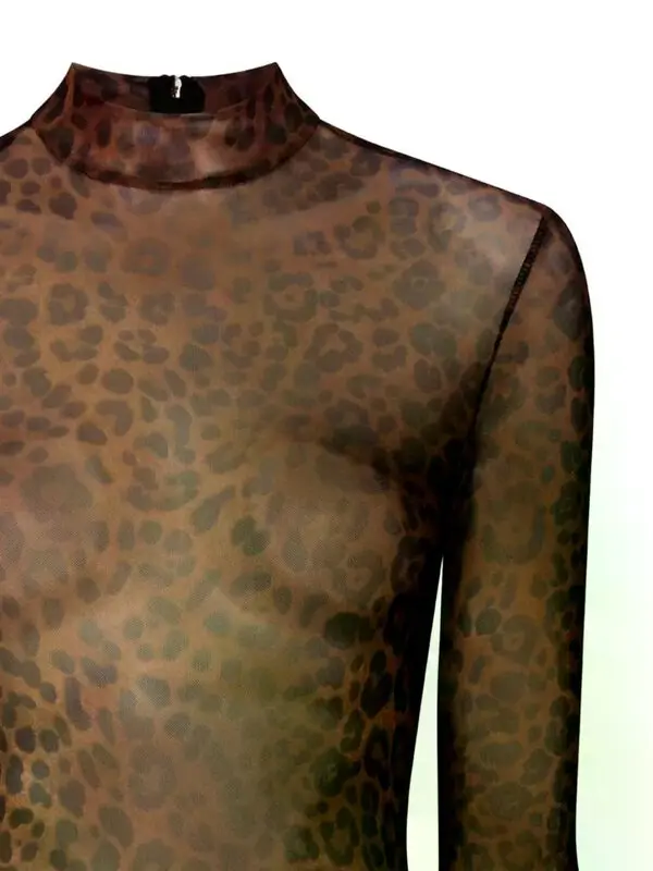 Lapointe Animal-print Bodysuit