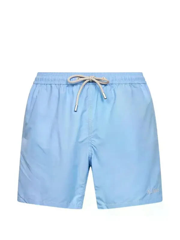 MC2 SAINT BARTH Drawstring Swim Shorts - Blue