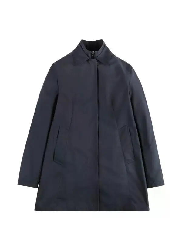 FAY Morgan Collared Coat - Blue
