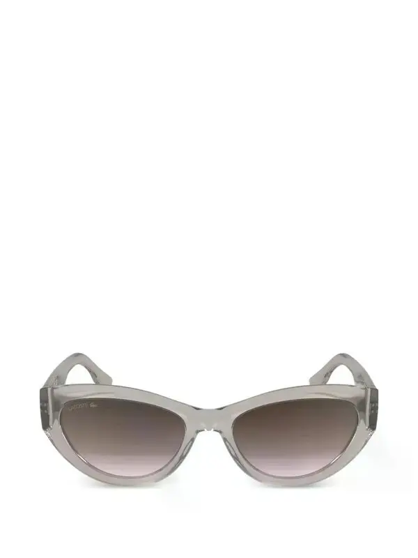 Lacoste Cat-eye Full-rim Sunglasses - Grey