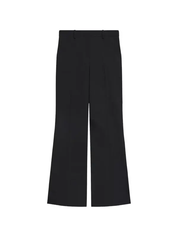 Theory Fluid Flare Trousers - Black
