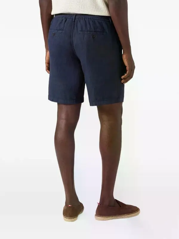 MC2 SAINT BARTH Herringbone Elastic-waist Shorts