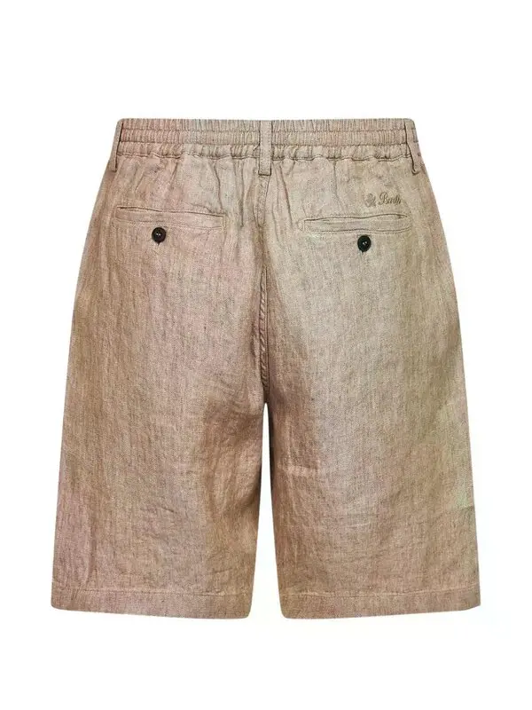 MC2 SAINT BARTH Herringbone Bermuda Shorts