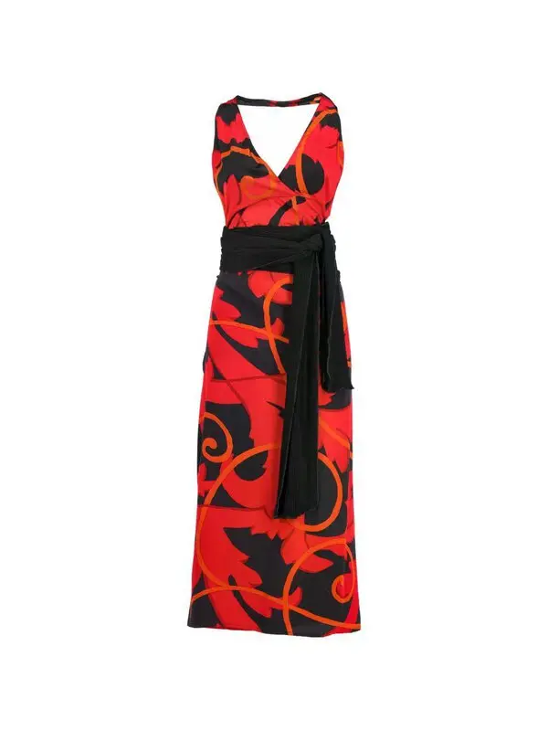 Gianfranco Ferre Printed One-piece Swimsuit - Red
