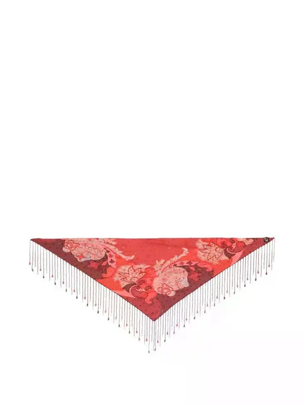 Etro Silk Scarf - Orange