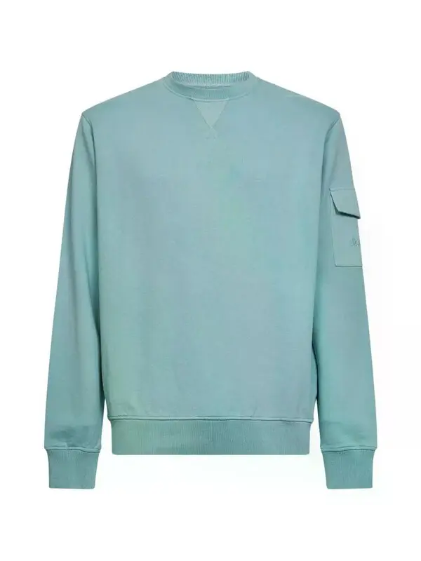 MC2 SAINT BARTH Side-pocket Sweatshirt - Blue