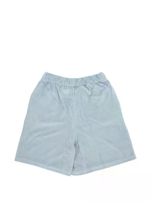 Majestic Filatures Drawstring Elasticated Shorts - Blue