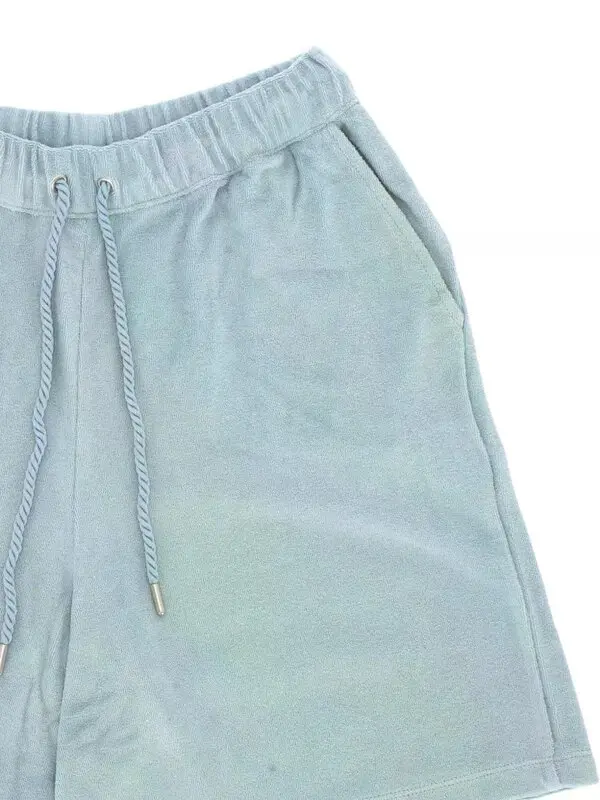Majestic Filatures Drawstring Elasticated Shorts - Blue