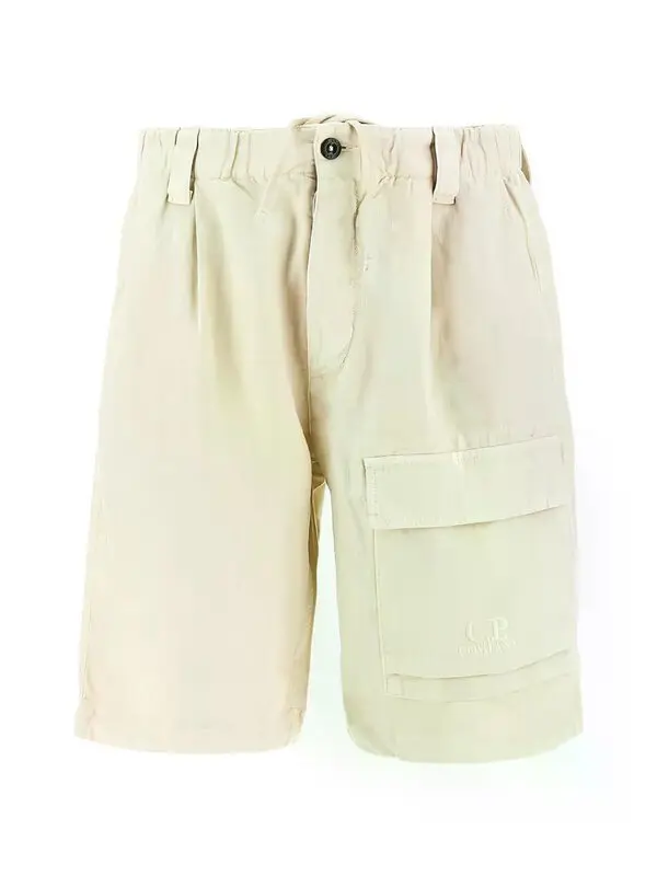 C.P. COMPANY Cargo Bermuda Shorts - Neutrals