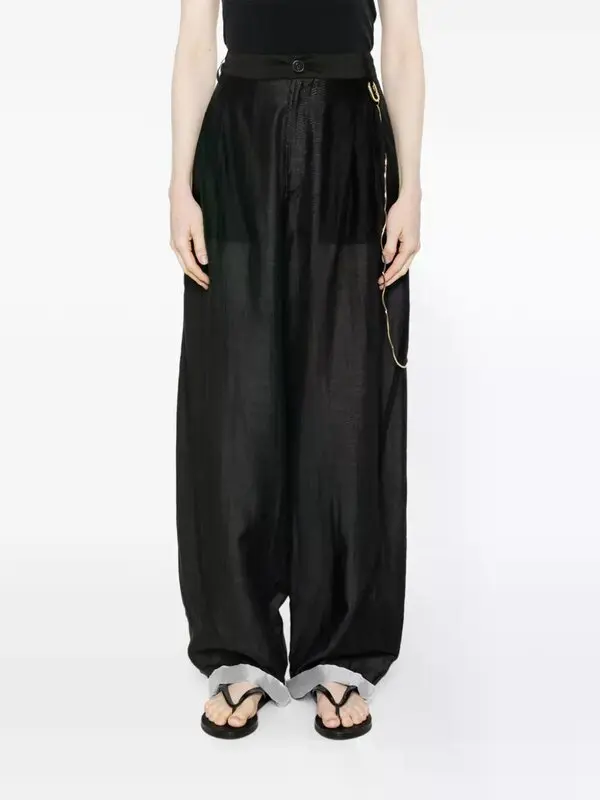 DARKPARK Chain-detail Trousers
